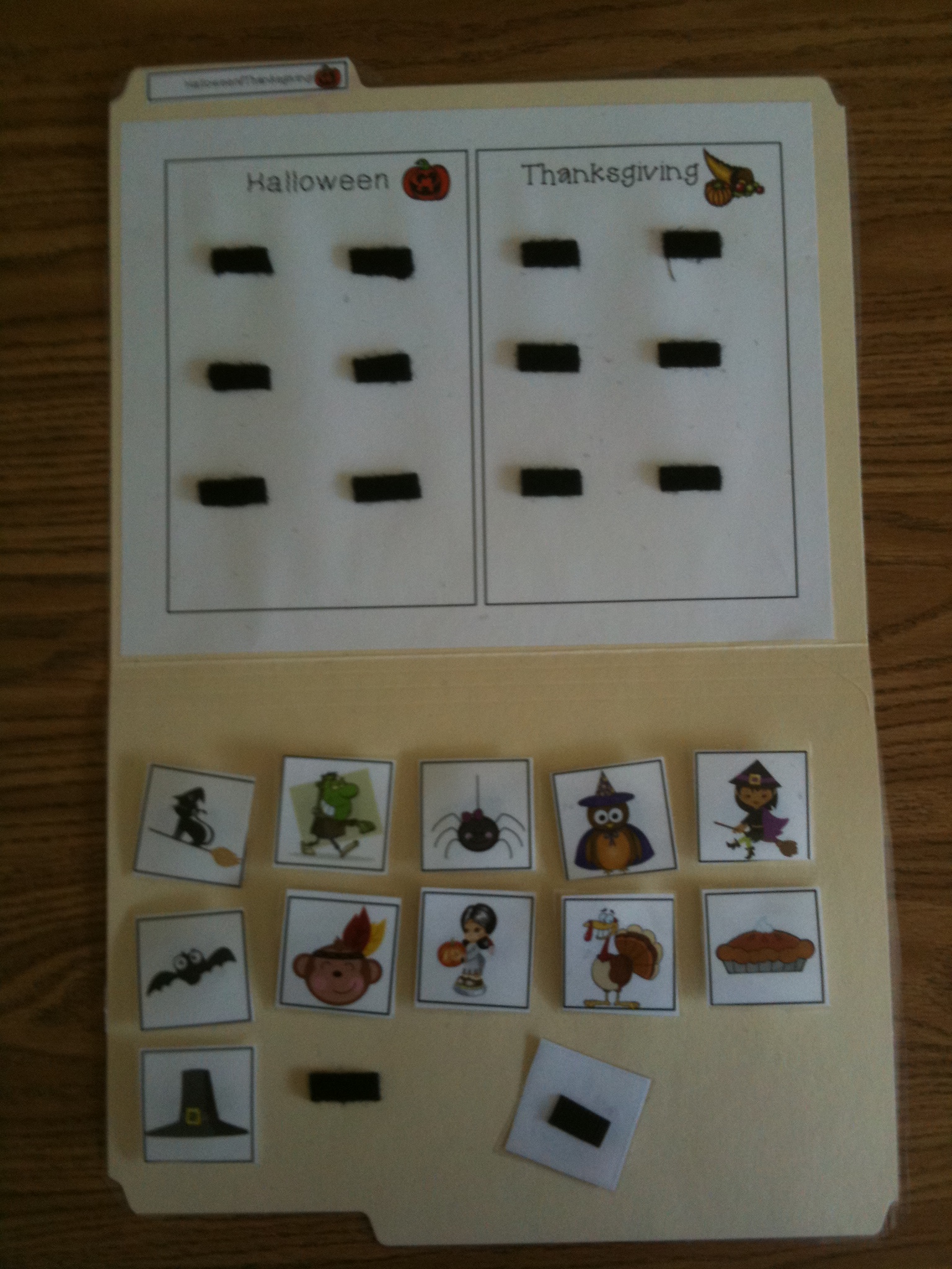 File Folder Activities for Early Language Learners - Super Power Speech