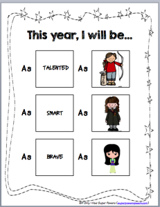 This Year, I Will Be… (Freebie) - Super Power Speech