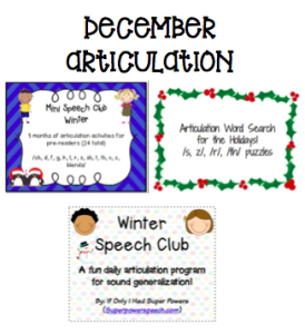 December Speech Lesson Plans 2014 – Super Power Speech