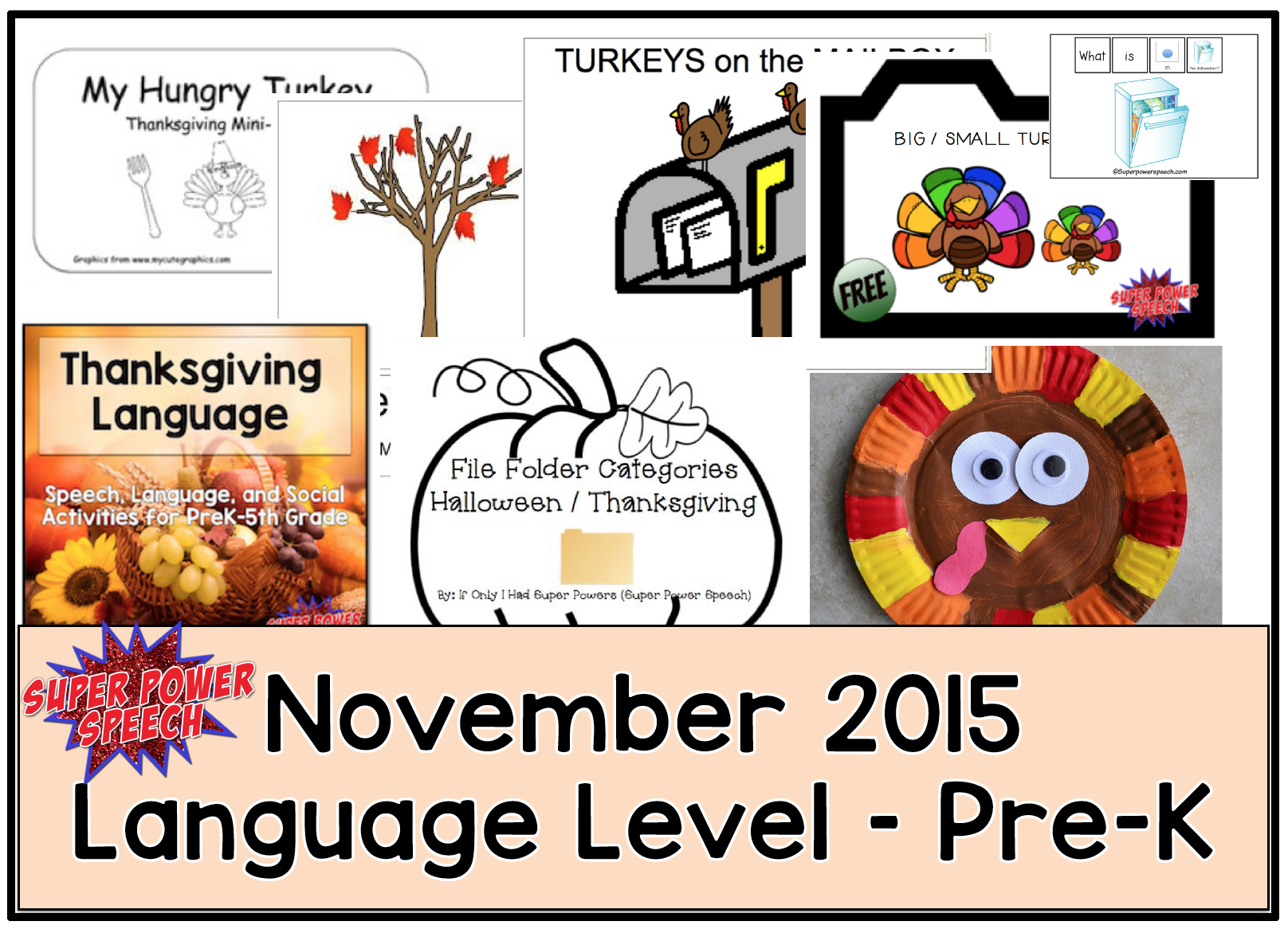 November 2015 Lesson Plans - Super Power Speech