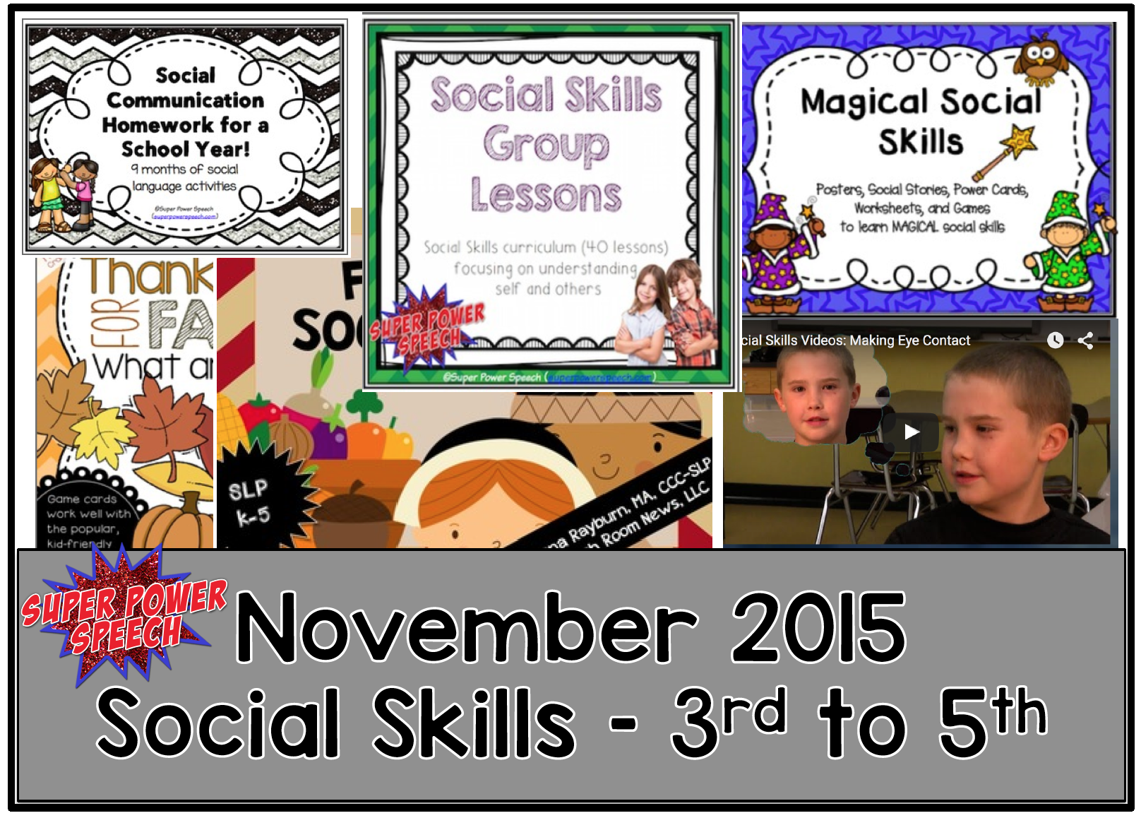 November 2015 Lesson Plans - Super Power Speech