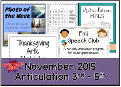 November 2015 Lesson Plans — Super Power Speech