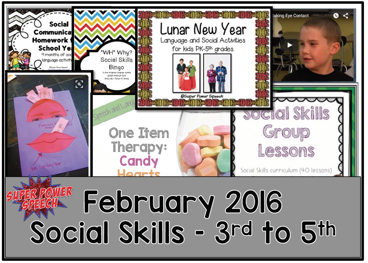 February 2016 Lesson Plans - Super Power Speech