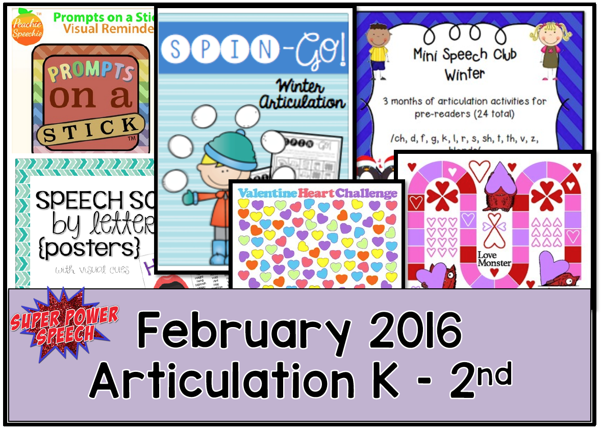 February 2016 Lesson Plans - Super Power Speech