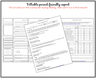 Social Language Informal Assessment — Super Power Speech