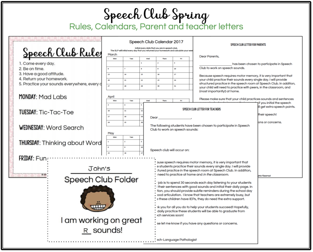 Speech Club Spring (Articulation for Older Students) - Super Power Speech