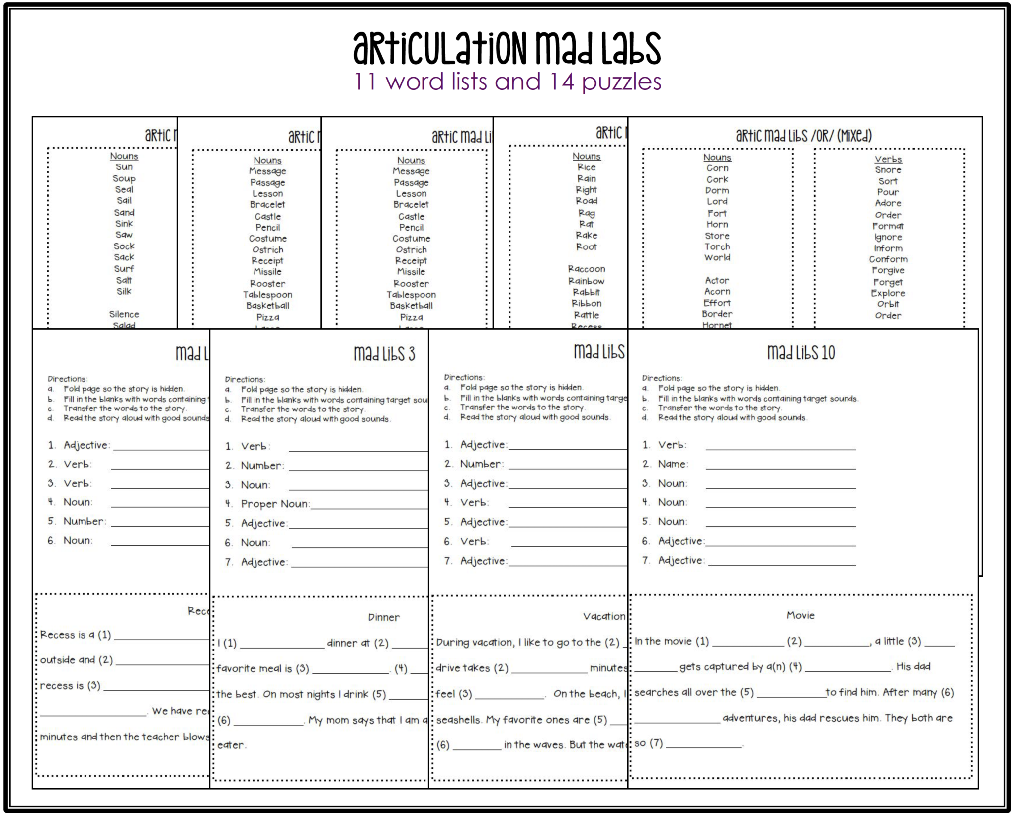 Articulation Mad Labs - Super Power Speech