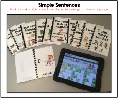 Simple Sentences (Books for Early Language Learners) — Super Power Speech