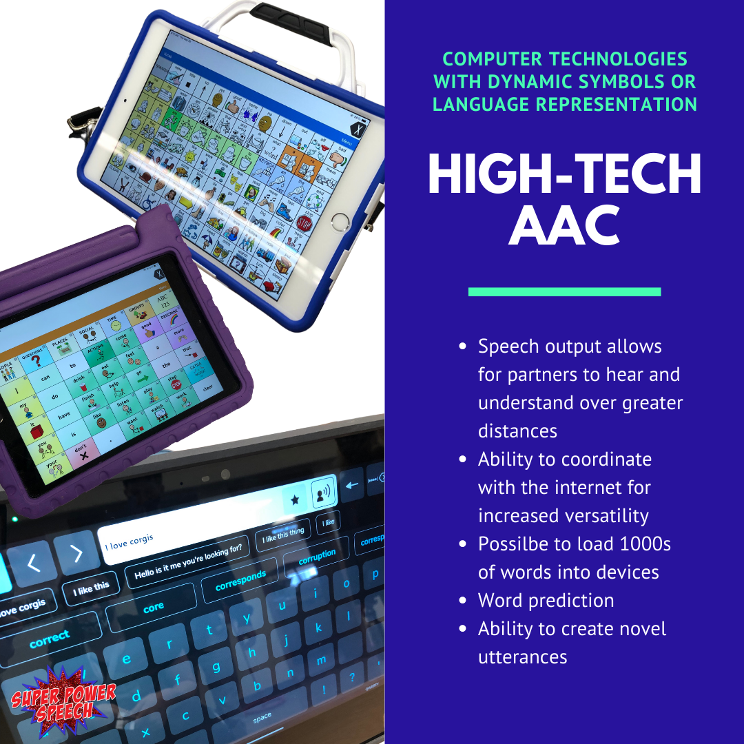 Light, Mid, and High-Tech AAC. Same… but different - Super Power Speech