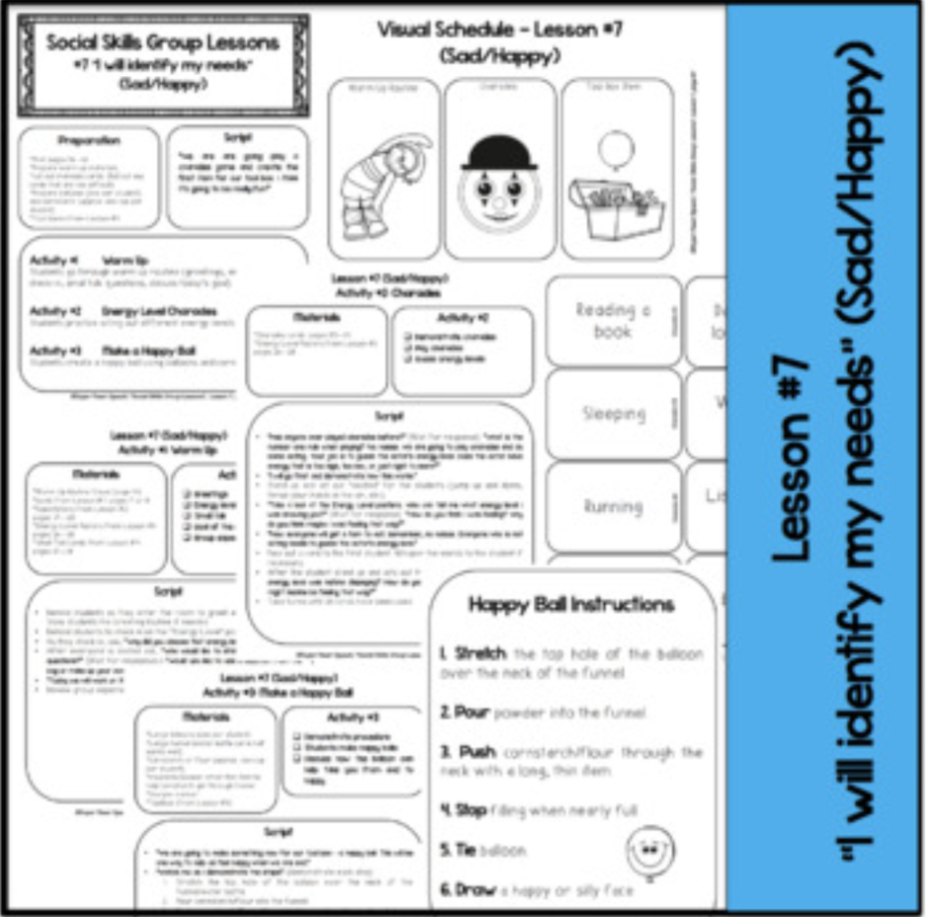 Social Skills Group Lessons - Super Power Speech