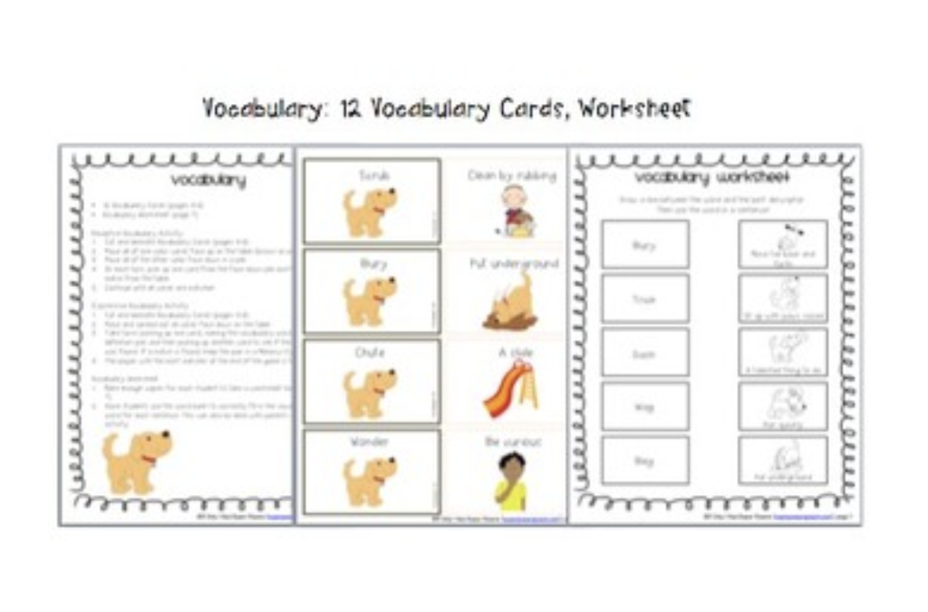 Harry the Dirty Dog Book Companion - Super Power Speech