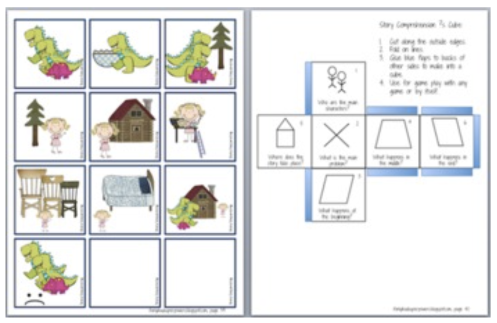 Goldilocks and the Three Dinosaurs (Speech Therapy Book Companion ...