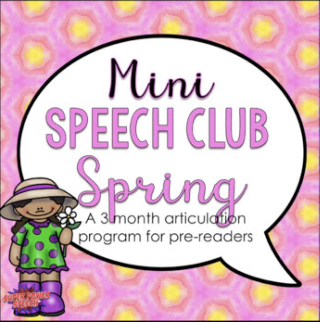 Mini Speech Club Spring – Super Power Speech